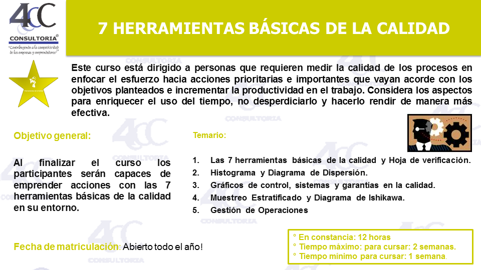 Resumen de LAS 7 HERRAMIENTAS BÁSICAS DE LA CALIDAD